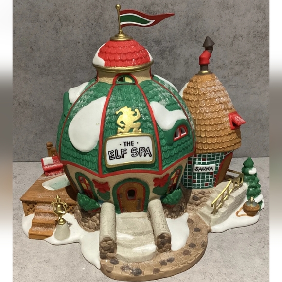 Department 56 | Holiday | Dept 56 The Elf Spa North Pole Series 998 ...